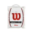 Free Shipping! Wilson Pro Overgrip White 12 Pack for Tennis Rackets ...
