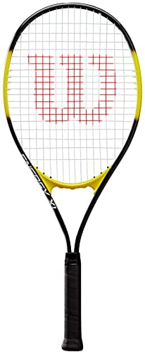 Wilson ProLite Black/Yellow Tennis Racquet - Extra Long Frame for ...