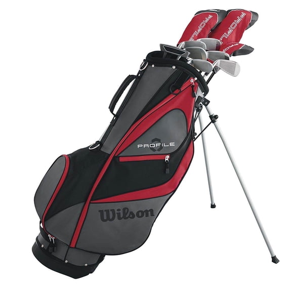 Wilson Profile XD Men's RH Flex Graphite Steel Long Golf Club Set and ...