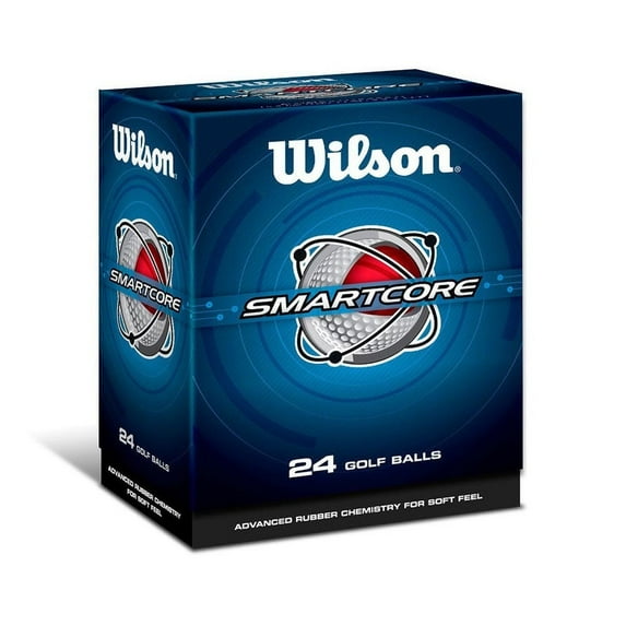 Wilson Smart-Core Golf Balls 24 Pack - High Performance, Control ...