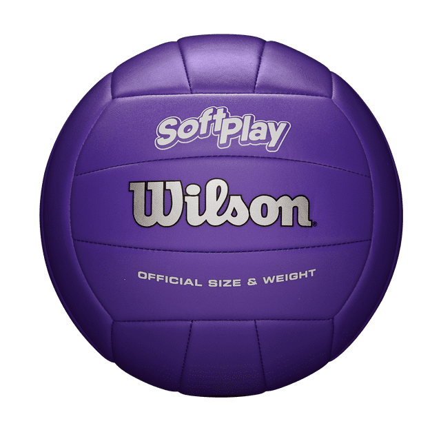 Wilson Sporting Goods Soft Play Outdoor Leather Volleyball Official