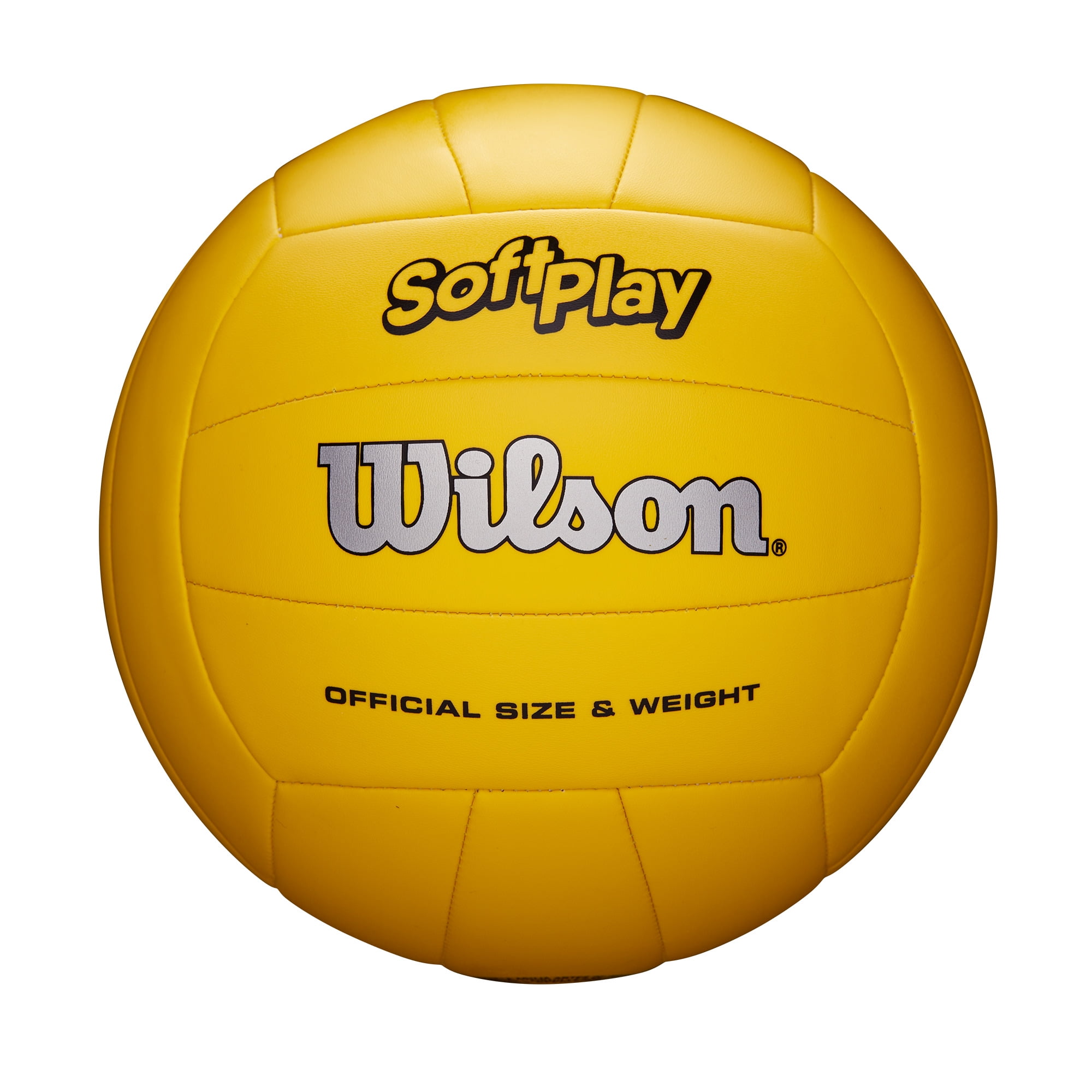 Wilson Soft Play Volleyball Official Size - Yellow - Walmart.com