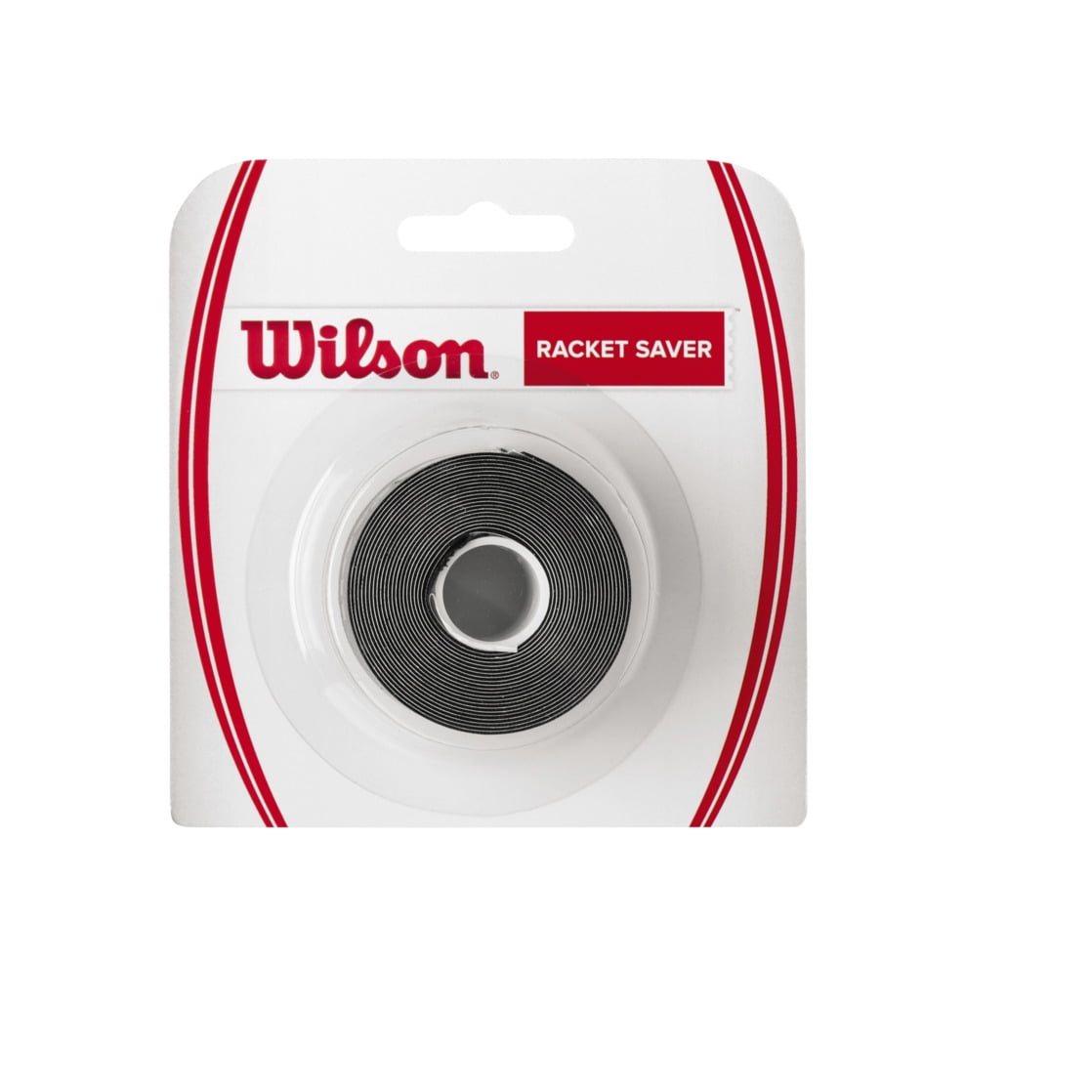 Wilson Tennis Racket Saver Frame Protection Tape Black 1.25x7.5 ft for ...