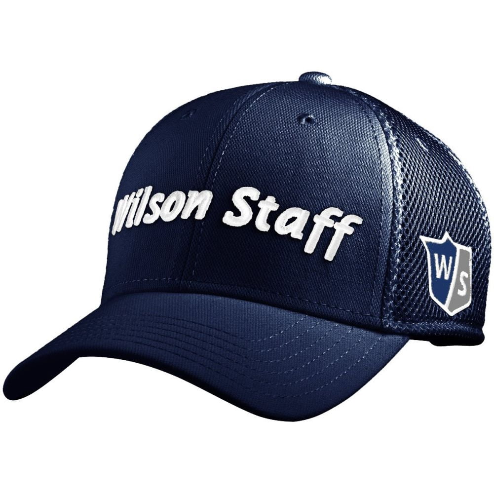 Wilson Staff 2016 Tour Mesh Cap (Navy, Adjustable) Golf Hat NEW ...