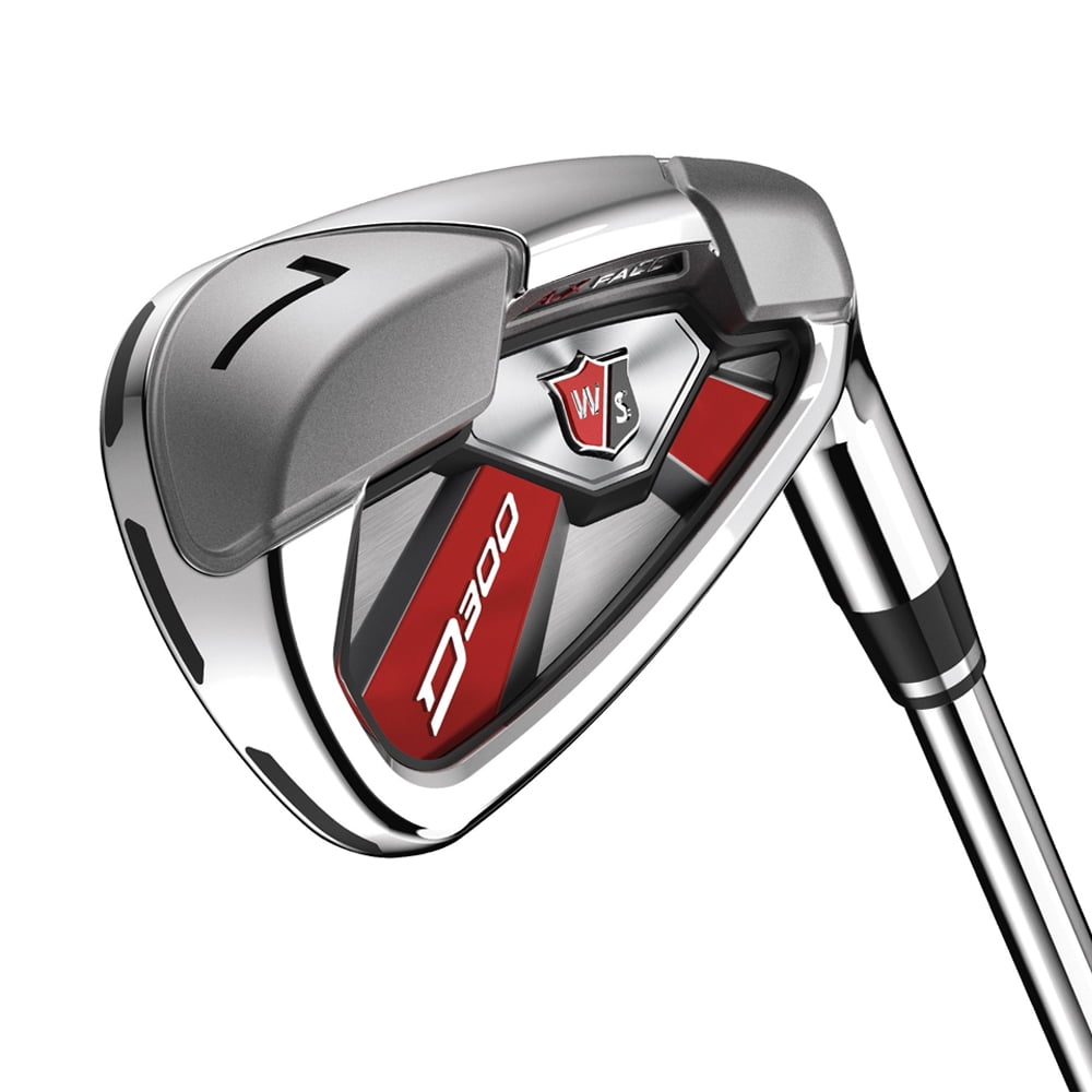 Wilson Staff D300 Iron Set 4-PW+AW (STEEL KBS REGULAR) NEW - Walmart.com