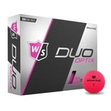 Wilson Staff Duo Soft Optix Proton Pink Low Compression Golf Balls, 1 ...