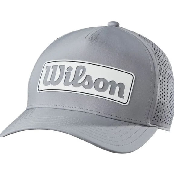 Wilson Staff Golf Pro Tour Flat Brim Adjustable Backstrap Hat, Red ...
