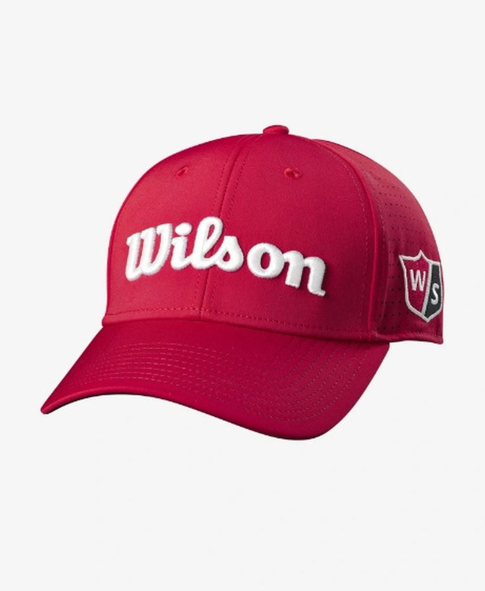 Wilson Staff Performance Mesh Golf Cap (Red, Adjustable) Golf Hat NEW ...