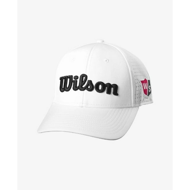Wilson Staff Performance Mesh Golf Cap (White, Adjustable) Golf Hat NEW - Walmart.com