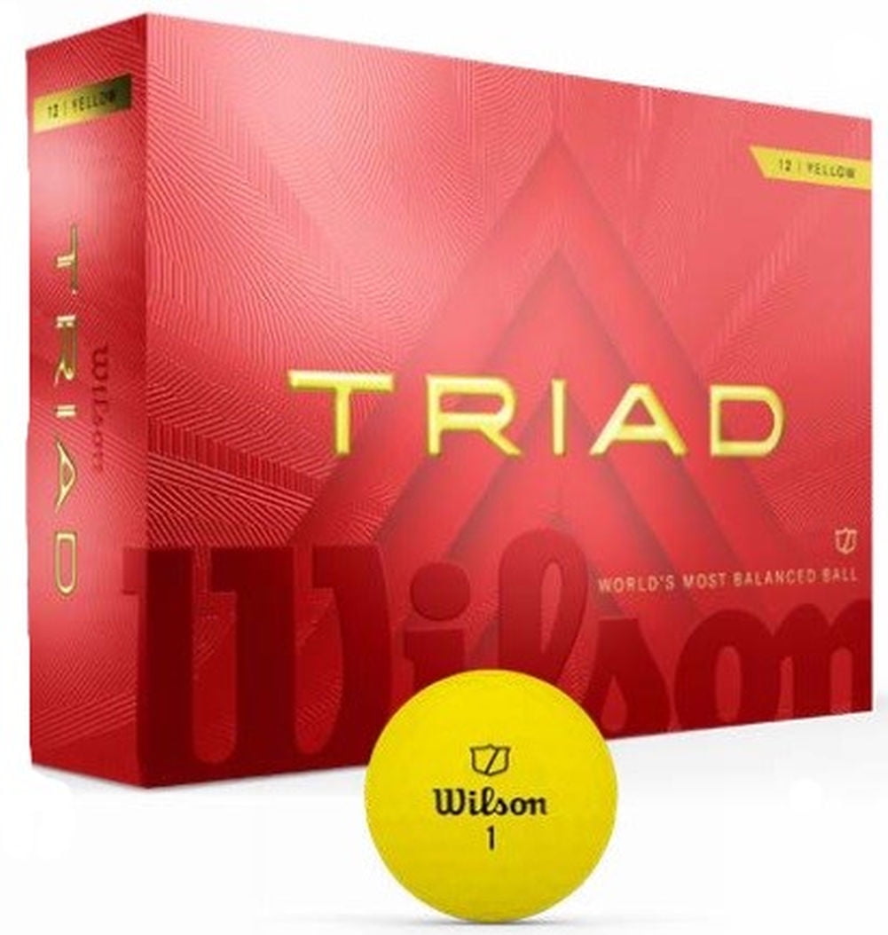 Wilson Triad 1 Dozen Golf Balls New - Walmart.com