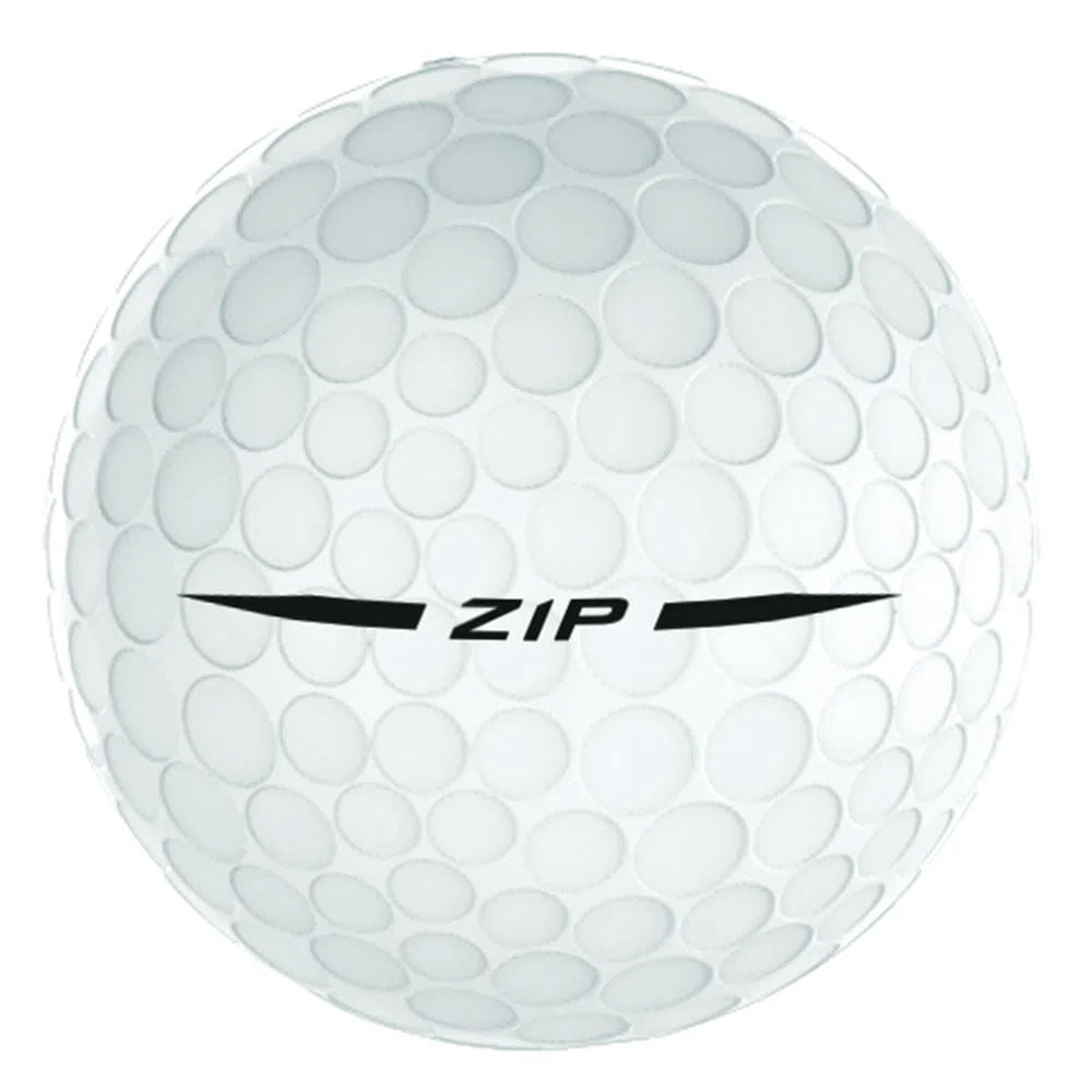 Wilson Staff Zip Golf Balls, White, 24-Pack, Soft Ionomer Cover ...