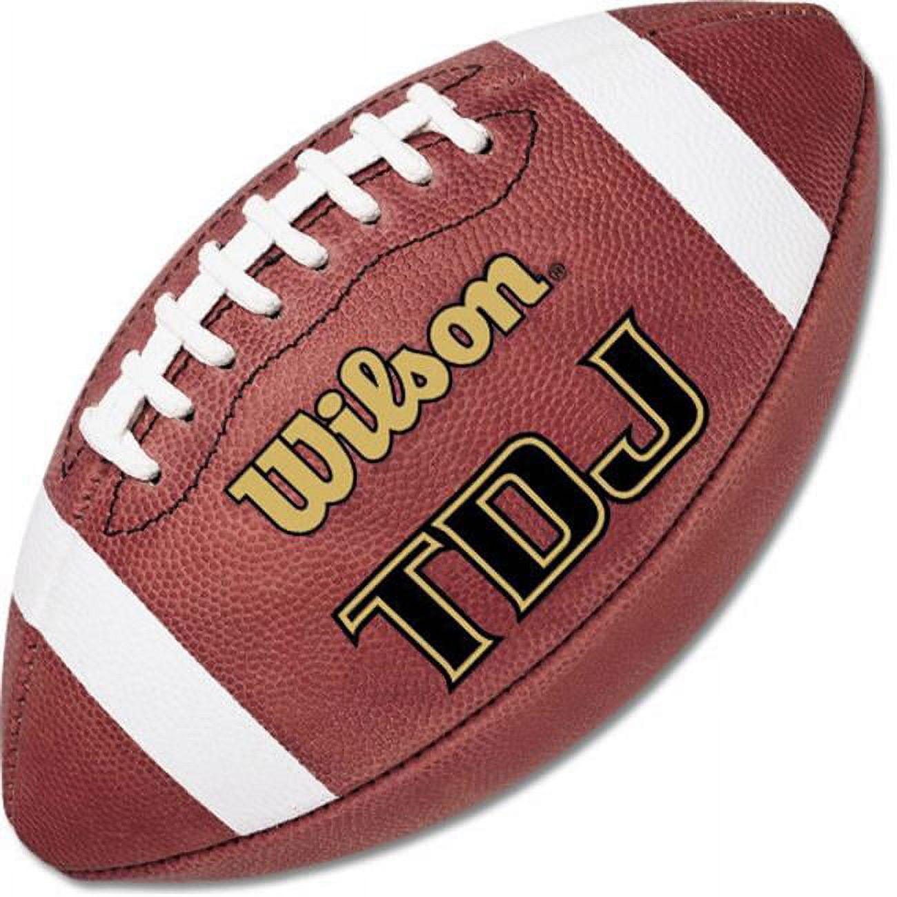 Wilson TD Series Traditional Leather Junior Game Football - Walmart.com