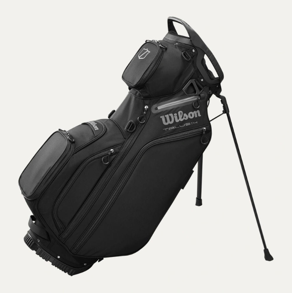 Wilson Talus Stand Bag Black/Black - Walmart.com