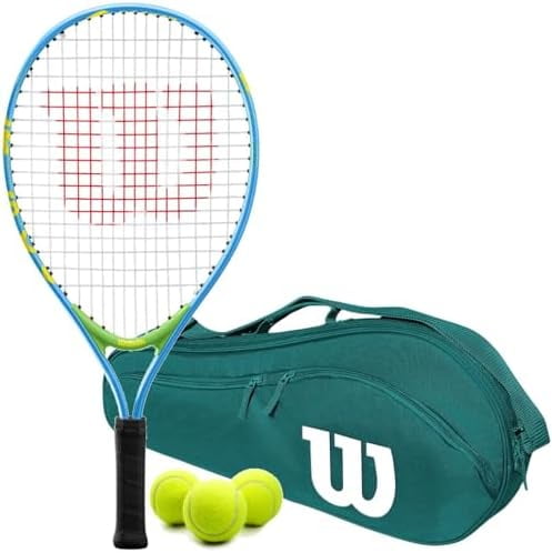 Wilson US Open Jr Tennis Racquet Bundled with a Wilson Advantage 2.5 ...