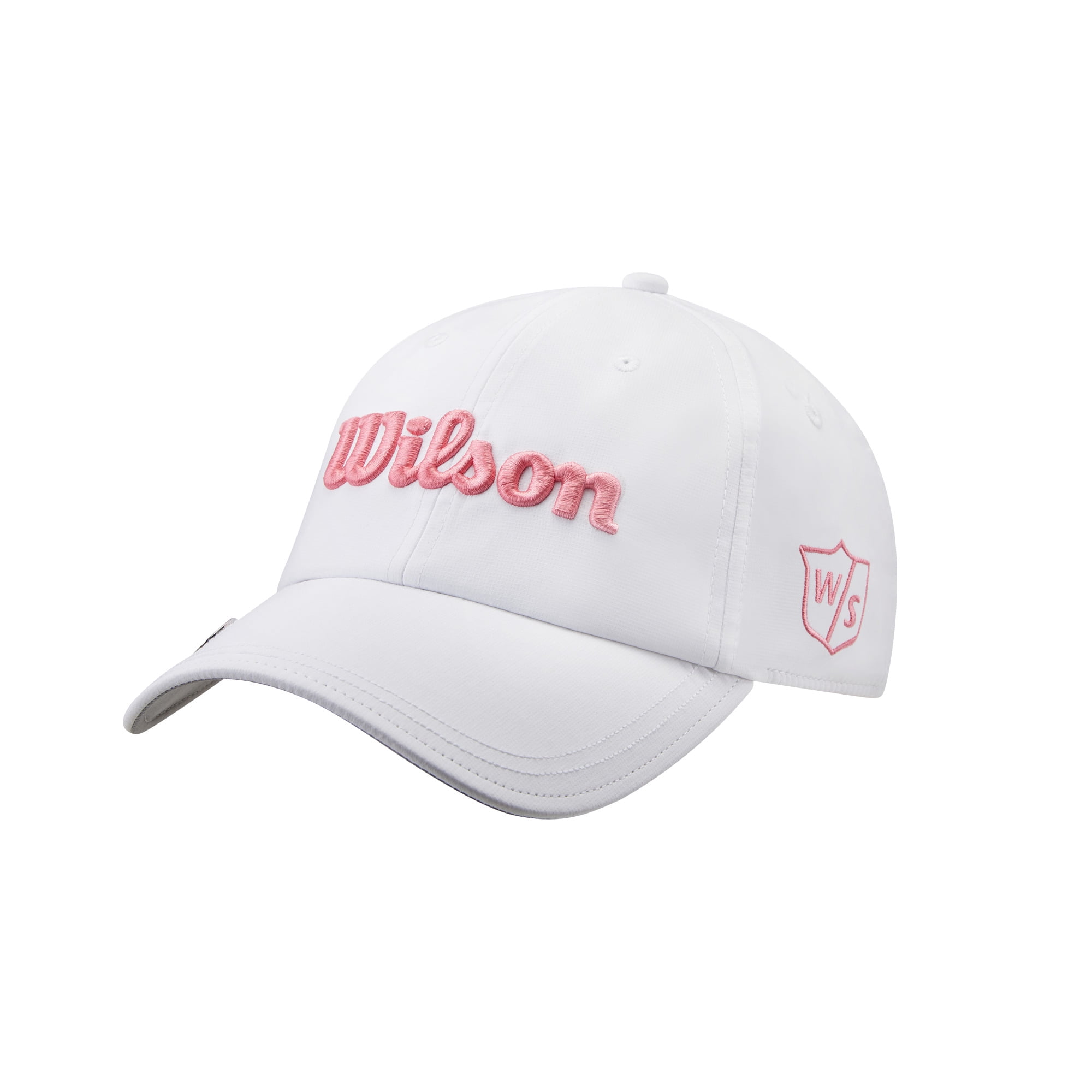 Wilson Women's Pro Tour Golf Hat White and Pink - Walmart.com