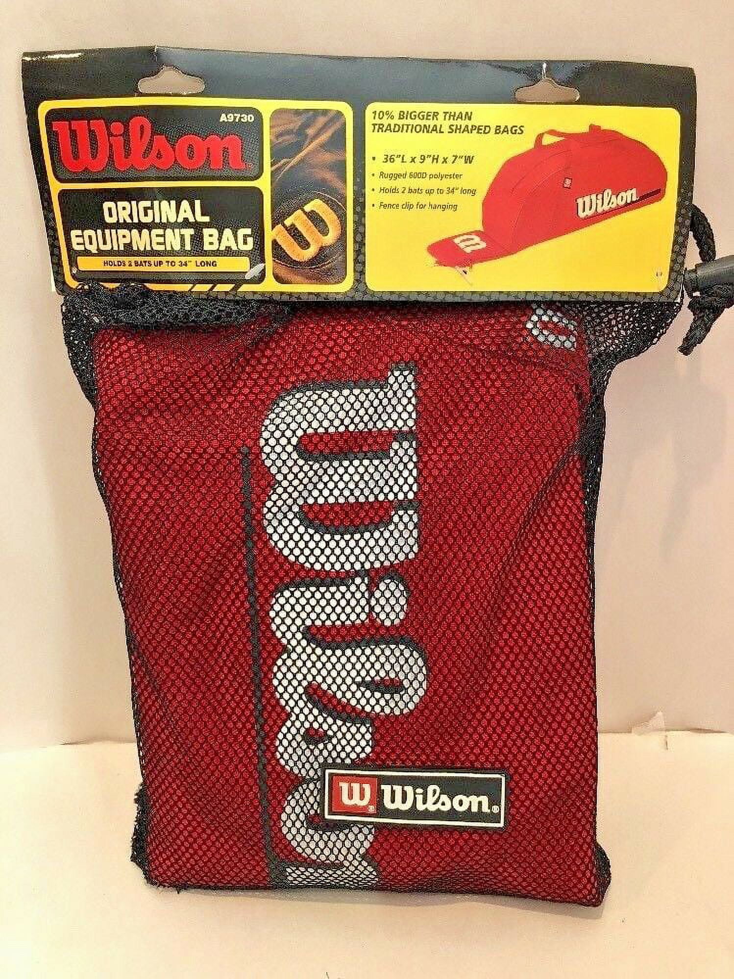 WilsonTeam Equipment Bag Baseball/Softball A9730 36''L X 9''H X 7''W ...