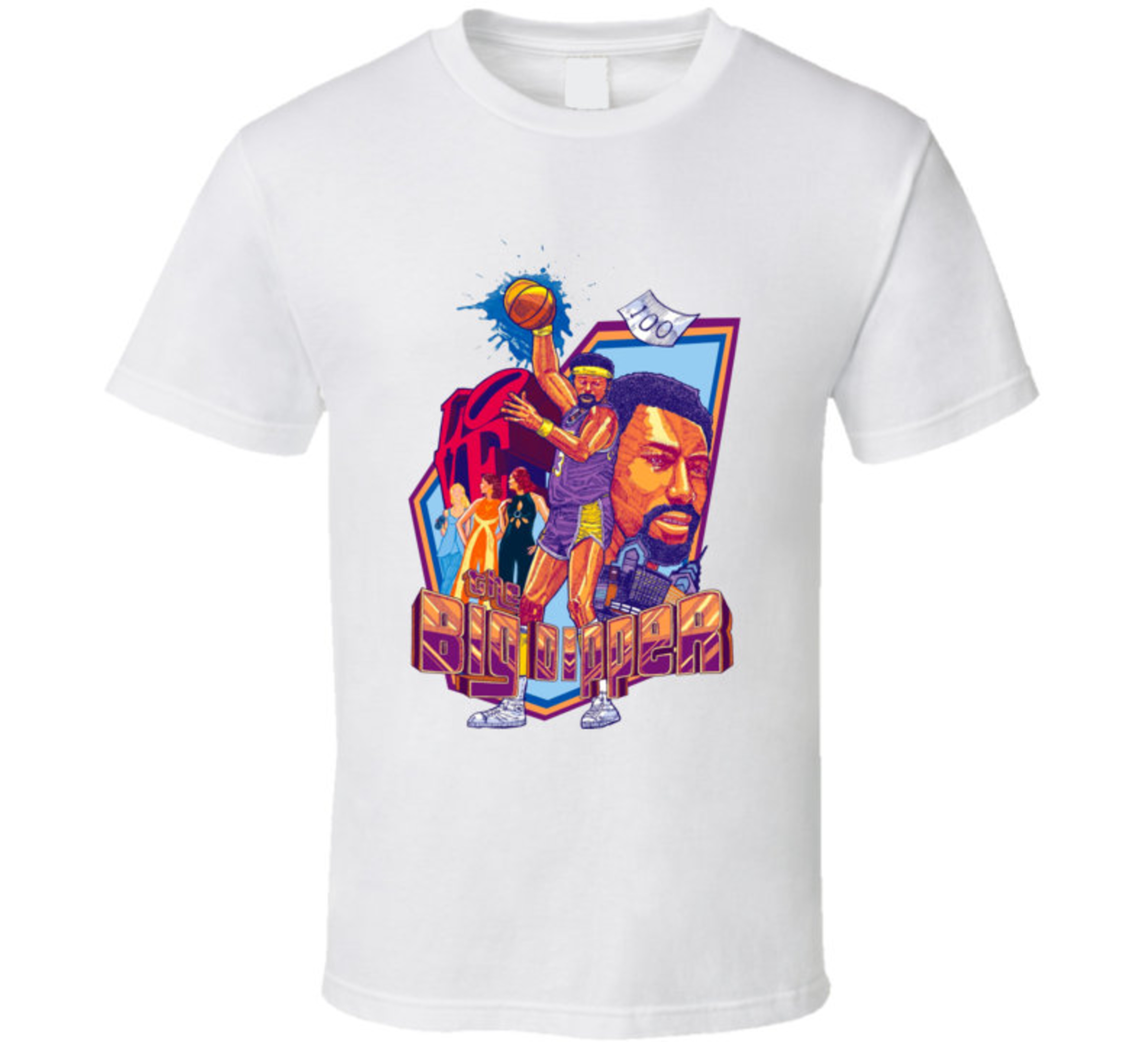 Wilt Chamberlain The Big Dipper T Shirt - Walmart.com
