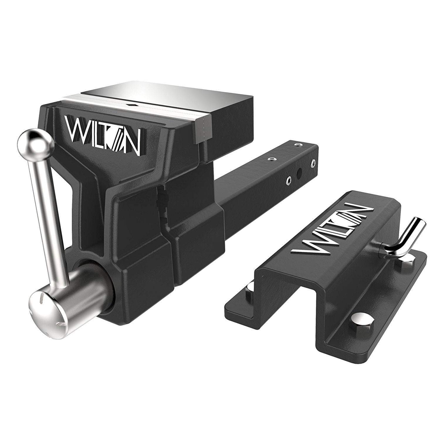 Wilton 10010 6 Inch Jaw ATV All Terrain Steel Base Anvil Hitch Mounted ...