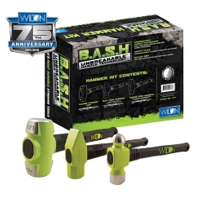 Wilton 11111 3 Piece Bash Mechanics Hammer Kit - Walmart.com