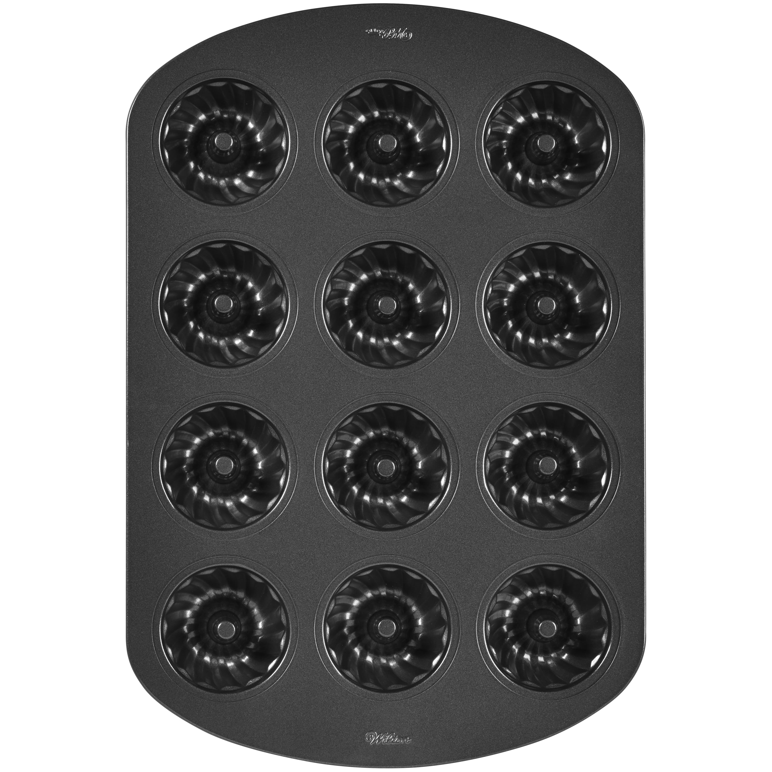 Free Shipping! Wilton Non-Stick Mini Fluted Tube Pan, 12-Cavity ...