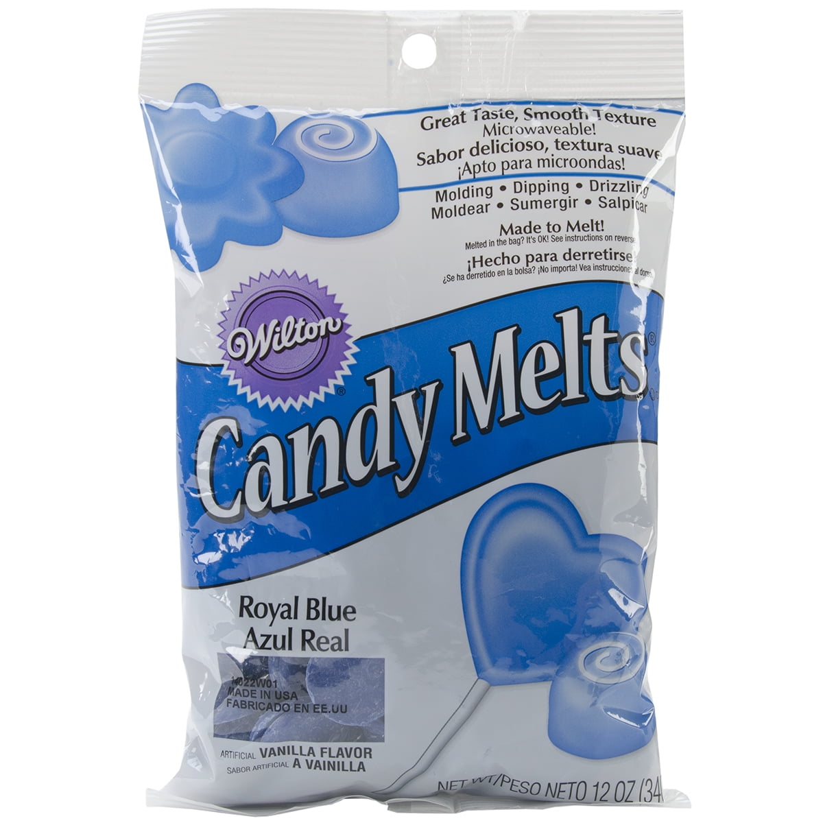 Wilton 12 oz. Candy Melts, Royal Blue 1911-4320 - Walmart.com