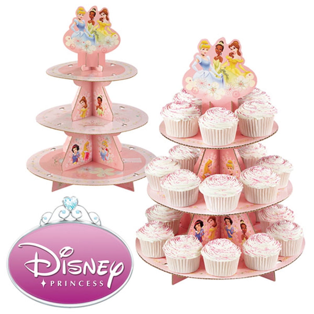 Wilton 3-Tier Cupcake Stand, Disney Princess 1512-7475 - Walmart.com