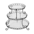 Wilton 3-Tier Customizable Steel Cupcake and Treat Stand, 13-inch ...
