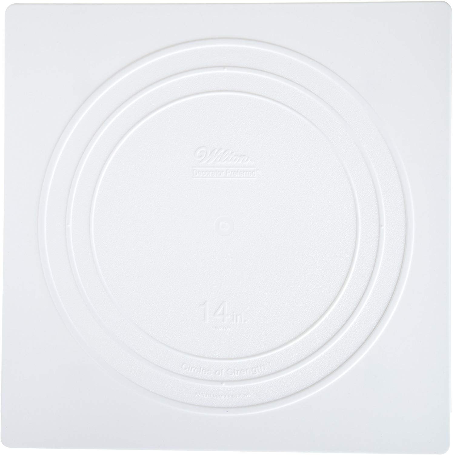 Wilton 302-1805 Decorator Preferred Square Separator Plate for Cakes ...