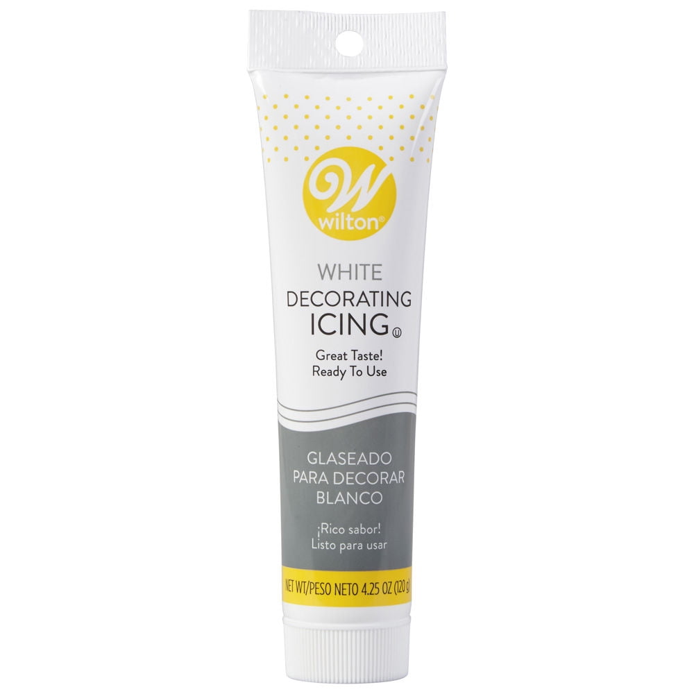 White Decorator Icing in a Tube 4.25 ounce - Walmart.com