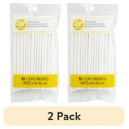 Wilton 6-Inch Cookie Sticks, White, 20-Count - Walmart.com