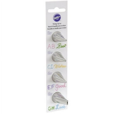Wilton Large Decorating Tip Set, 4-Piece - Walmart.com