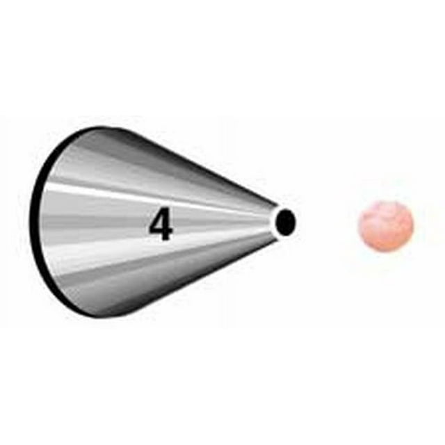 Wilton #4 Round Decorating Tip - Walmart.com