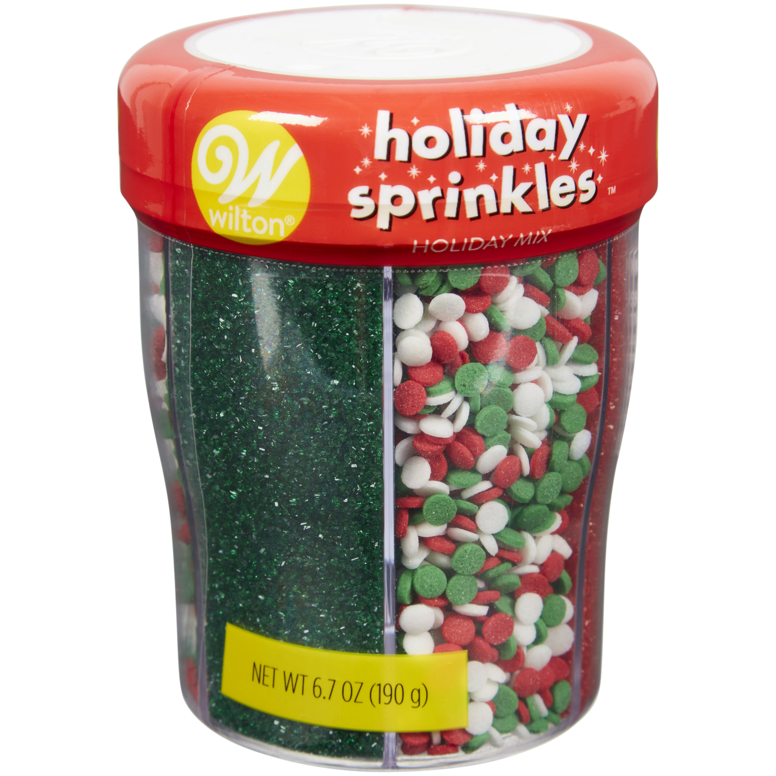 Wilton Sprinkles Holiday Christmas Mega Set, 4 pack, 19.3 oz. - Walmart.com
