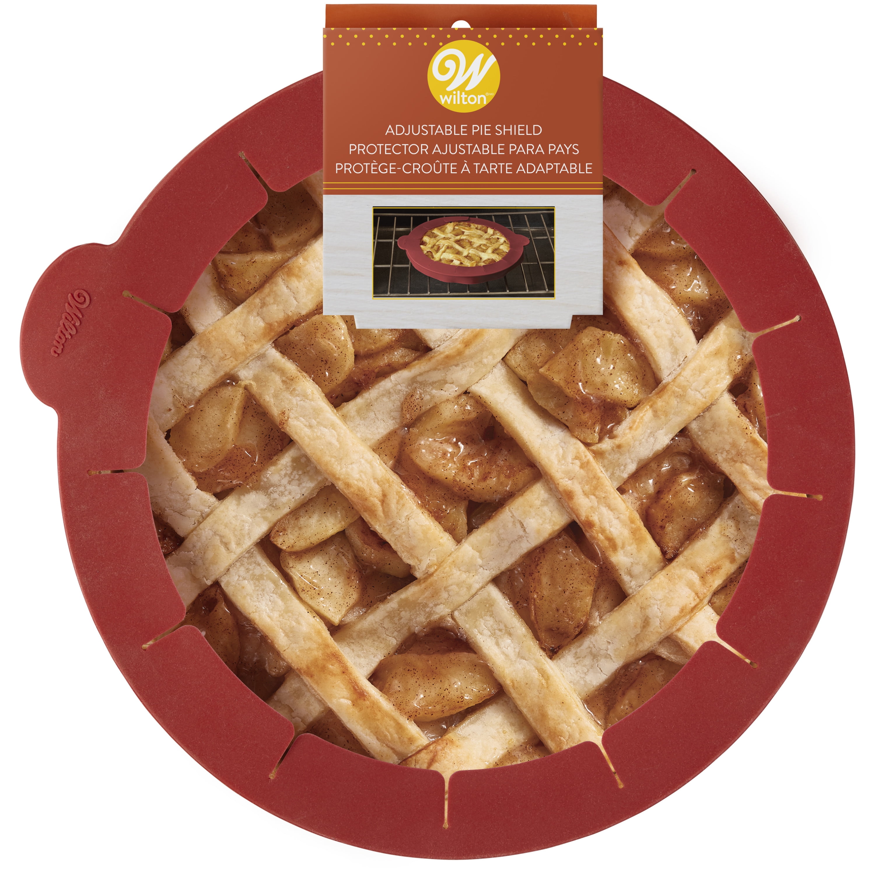 Wilton Adjustable Silicone Pie Crust Shield - Walmart.com