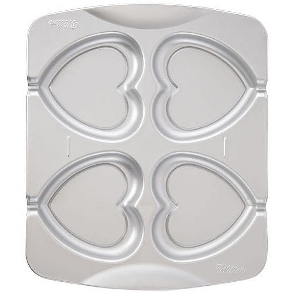 Wilton Baking Heart Cookie Pops Pan, 4 Cavity - Walmart.com