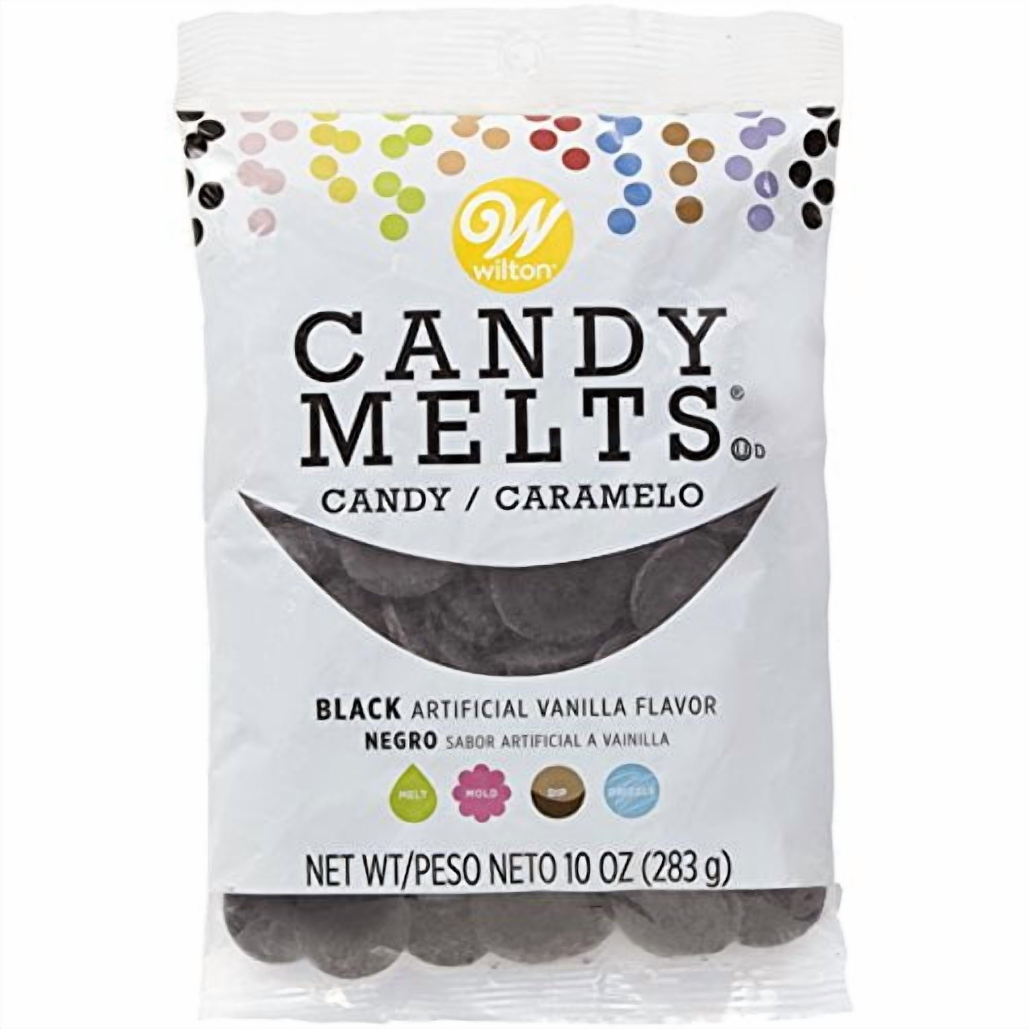 Wilton Black Vanilla Candy Melts, Pastille, 10-Ounce - Walmart.com
