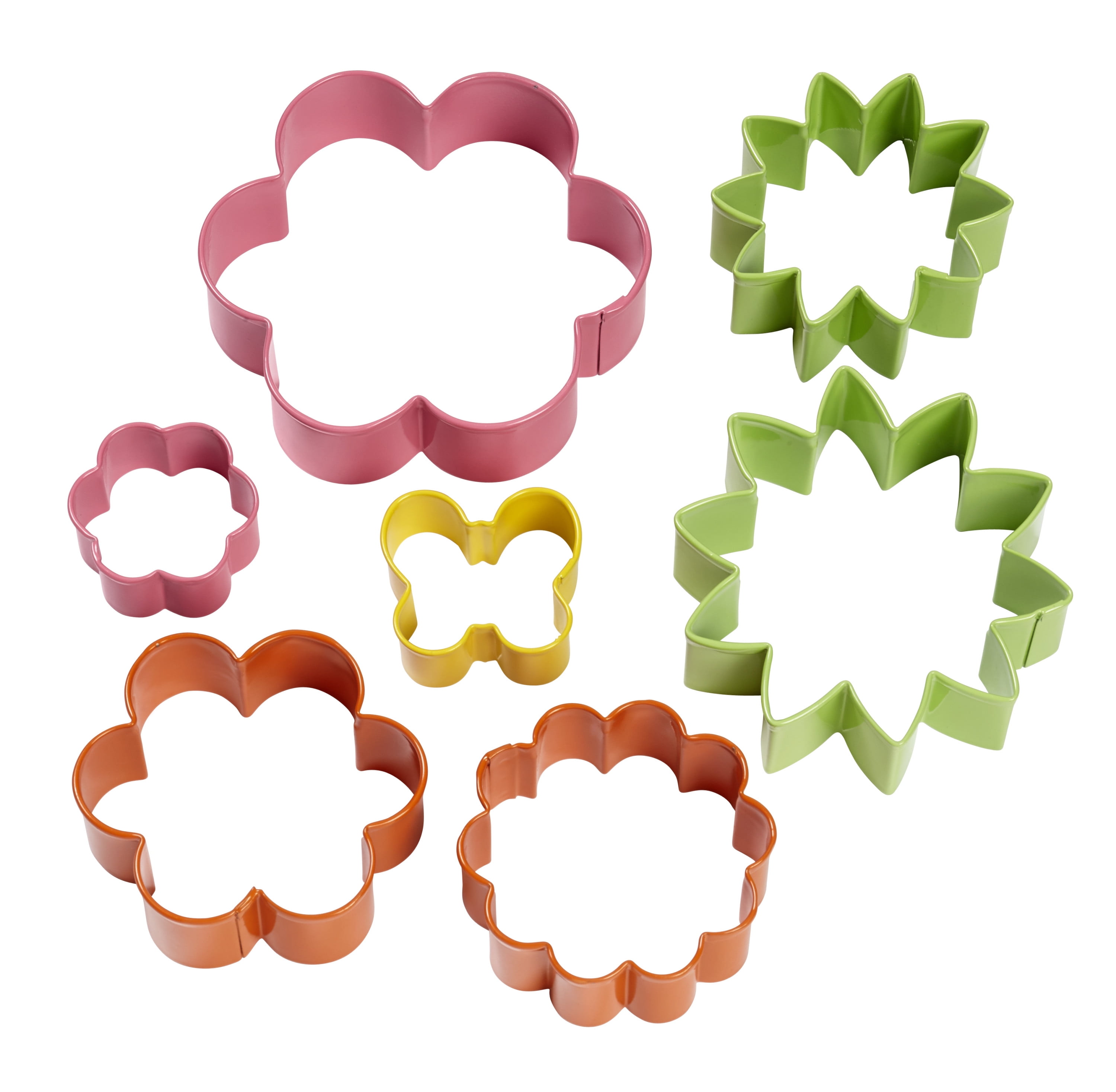 Wilton Blossoms and Butterflies Cookie Cutter Set, 7-Piece - Walmart.com