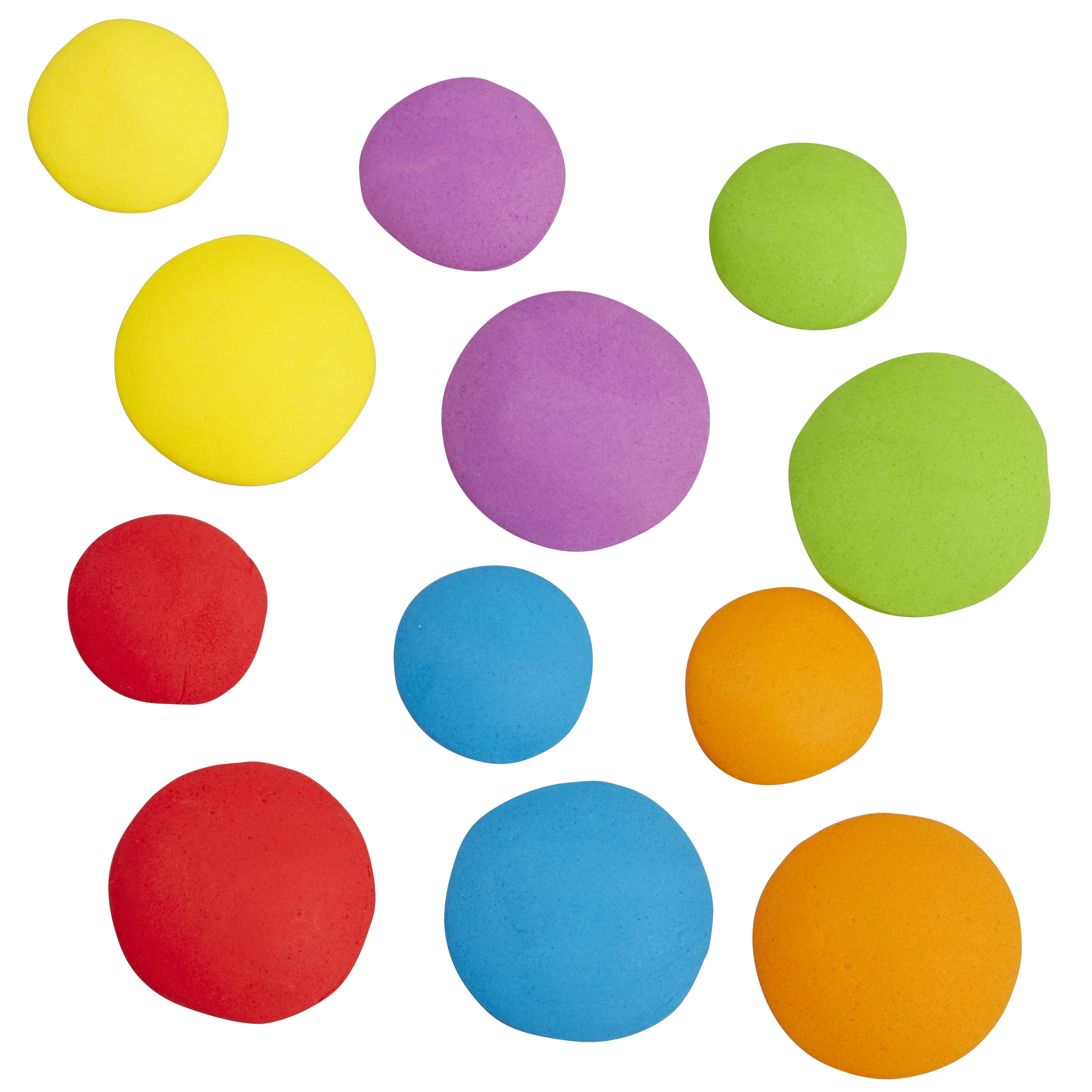 Wilton Bright Dots Edible Cake Decorations, Assorted Colors, 24 Count ...