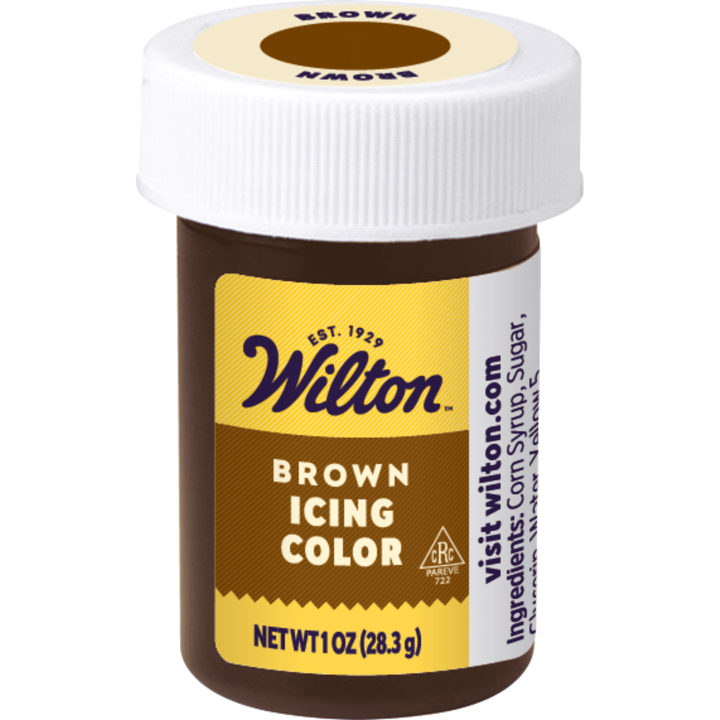 Wilton Brown Food Coloring Edible Gel for Baking & Cake Decorating No ...