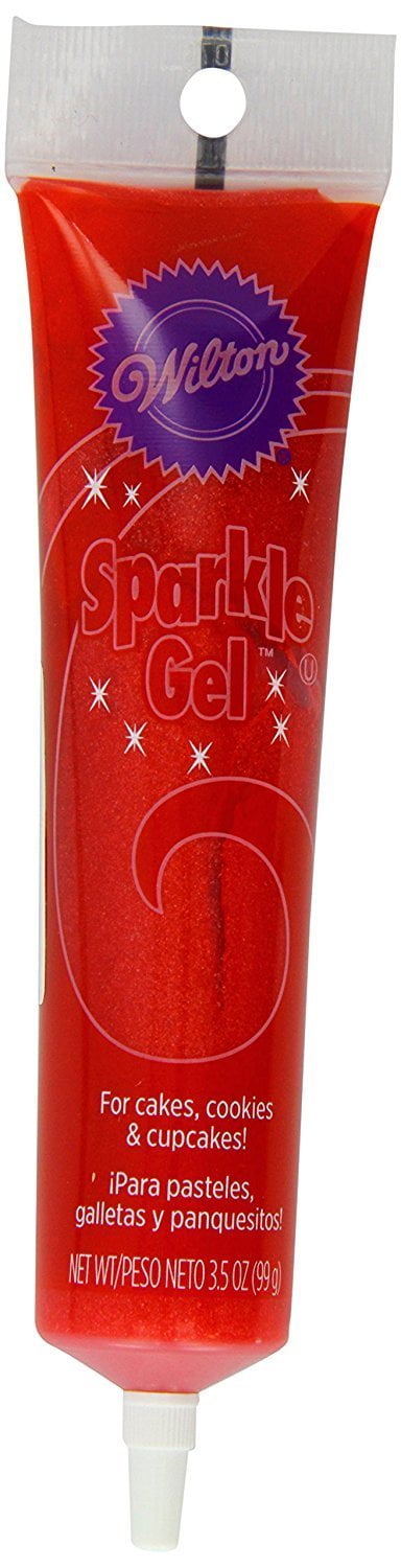 Wilton Bulk Buy Sparkle Decorating Gel 3.5 Ounces Red W704SG-112 6-Pack ...