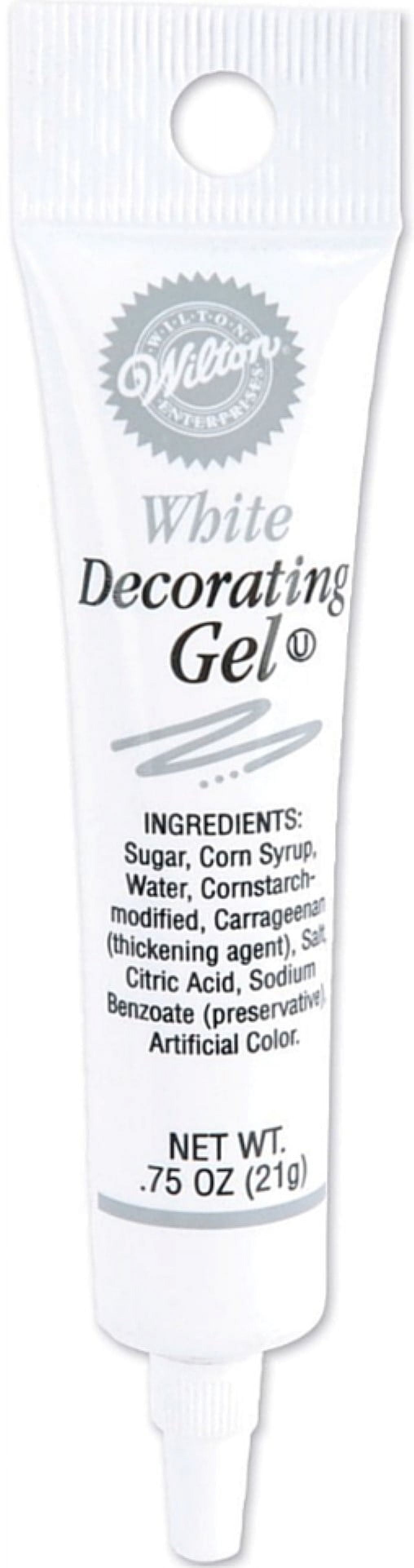 Wilton Decorating Gel, White 0.75 oz - Walmart.com