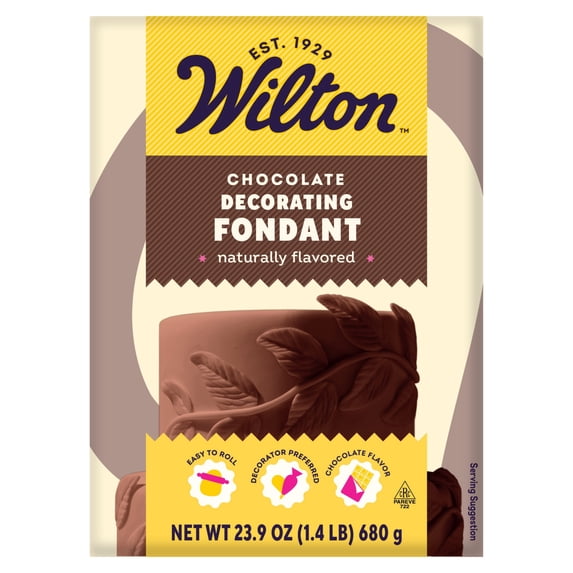Wilton, Chocolate Fondant, 23.9 oz, Cake Decorating - Walmart.com