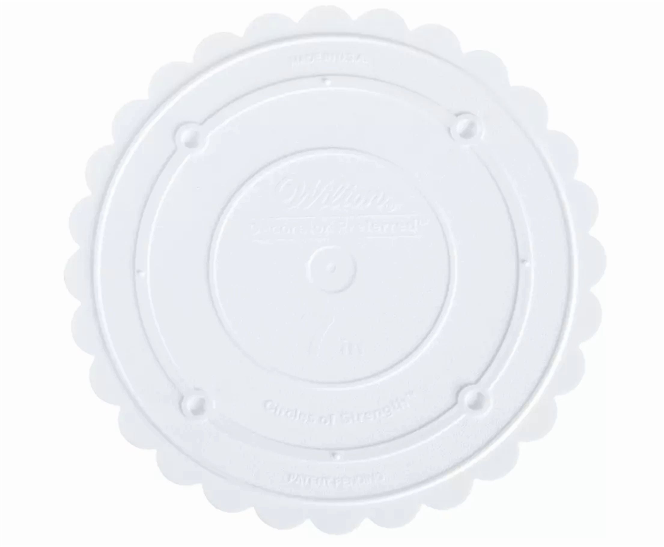 Wilton Decorator Preferred Round Separator Plate For Cakes, 7-Inch ...