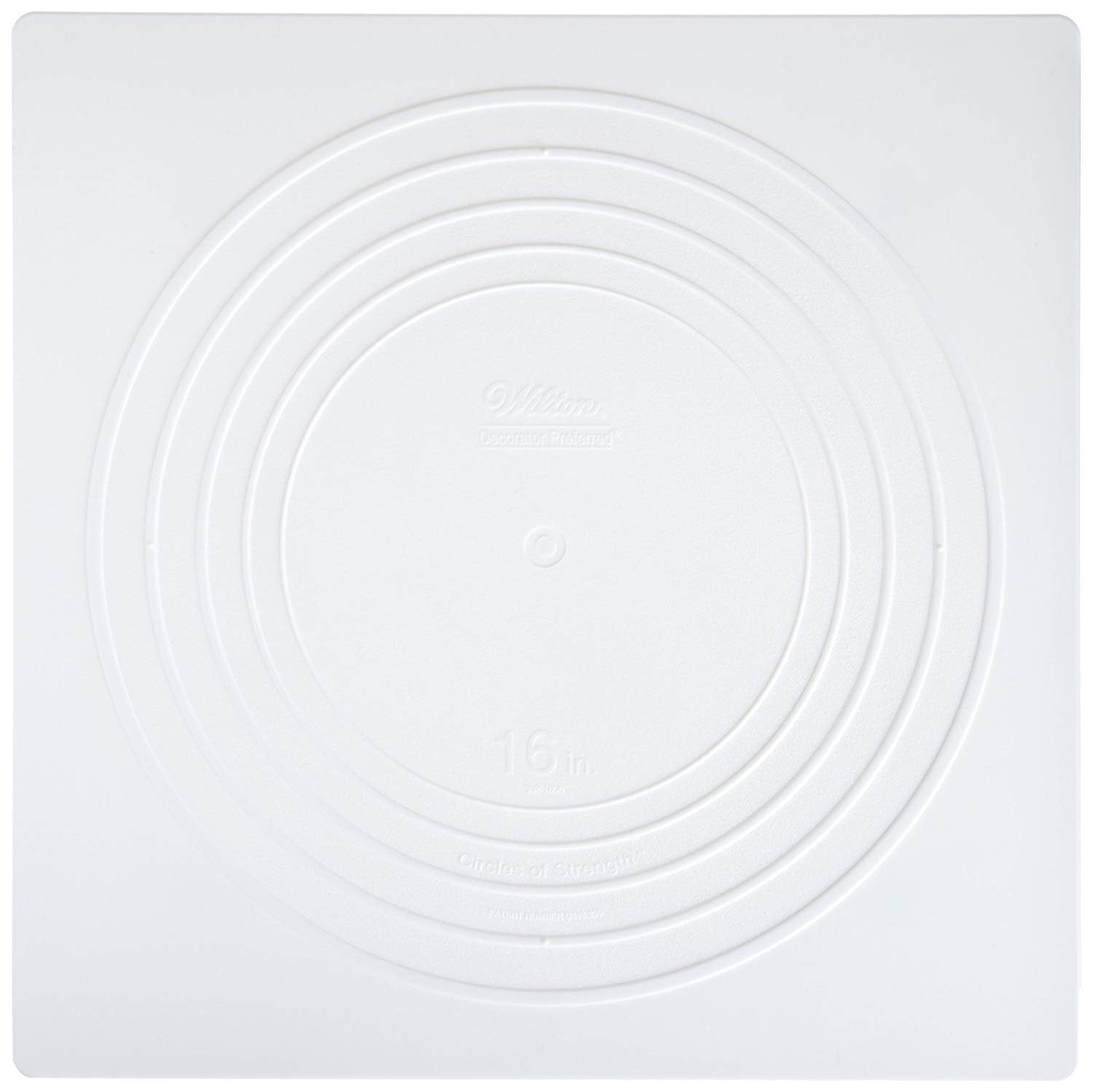 Wilton Decorator Preferred Square Separator Plate for Cakes, 16-Inch ...