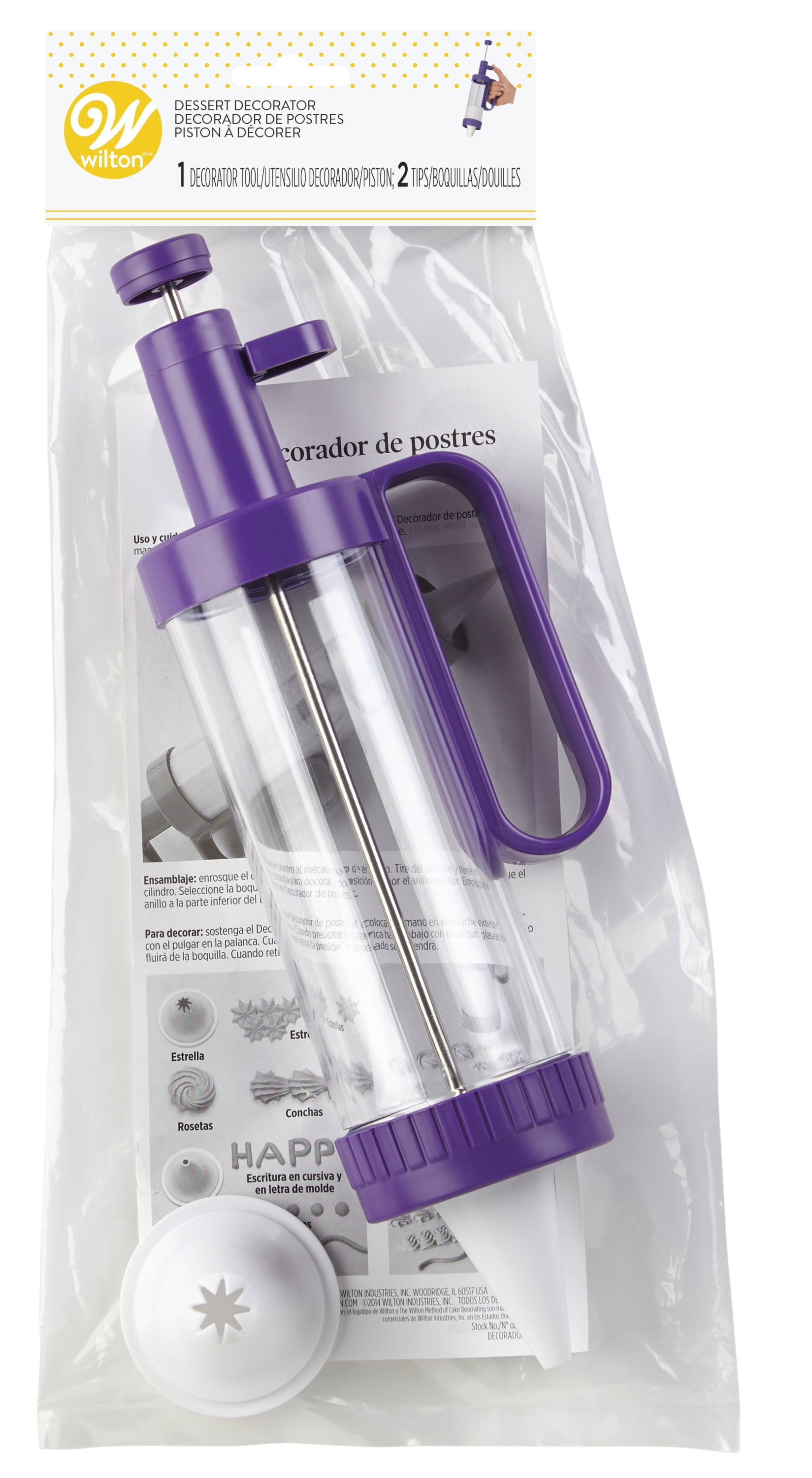 Wilton Dessert Decorator Basic Decorating Tool Set, 3-Piece - Walmart.com