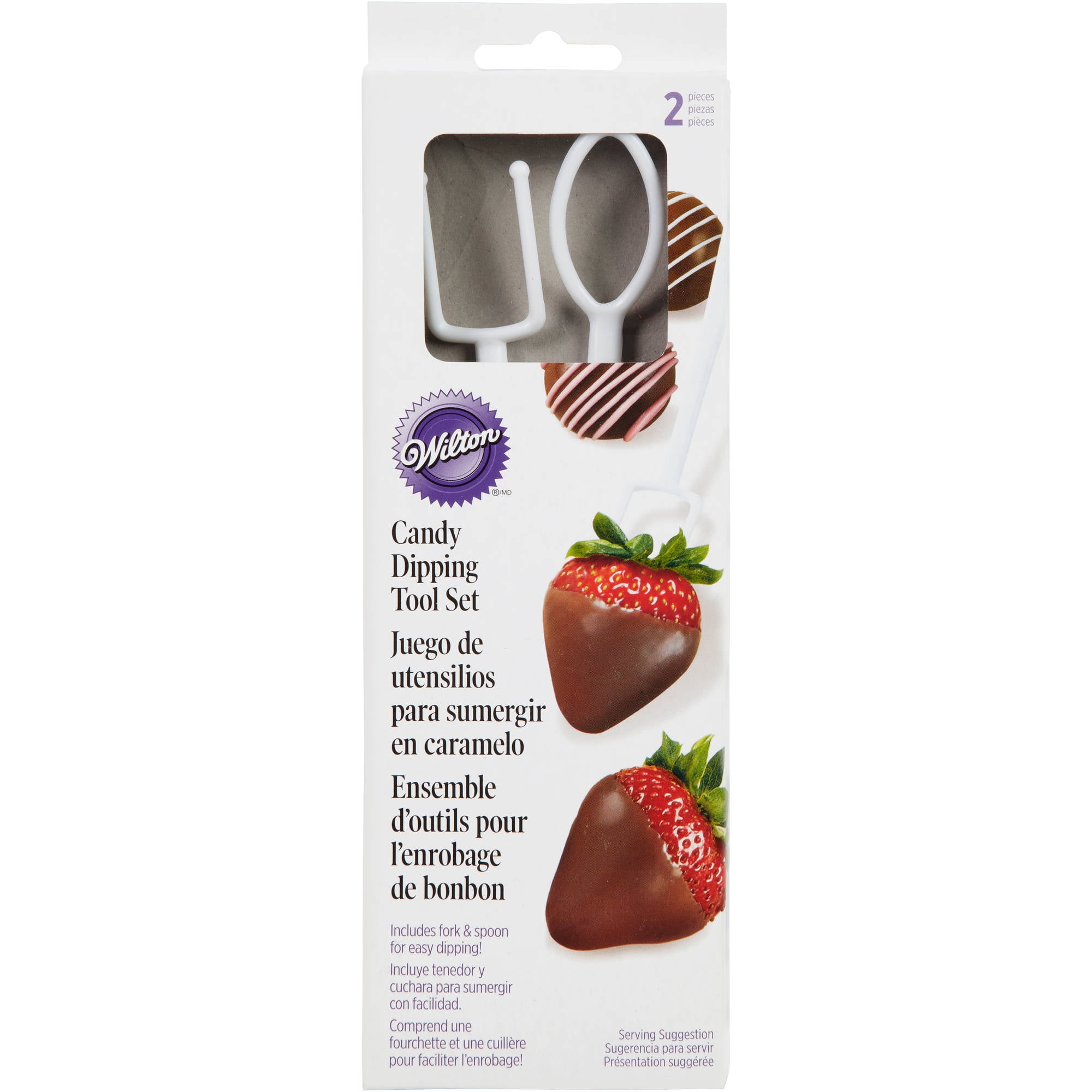 Wilton Candy Melts Candy Dipping Tool Set 1904-3230 - Walmart.com