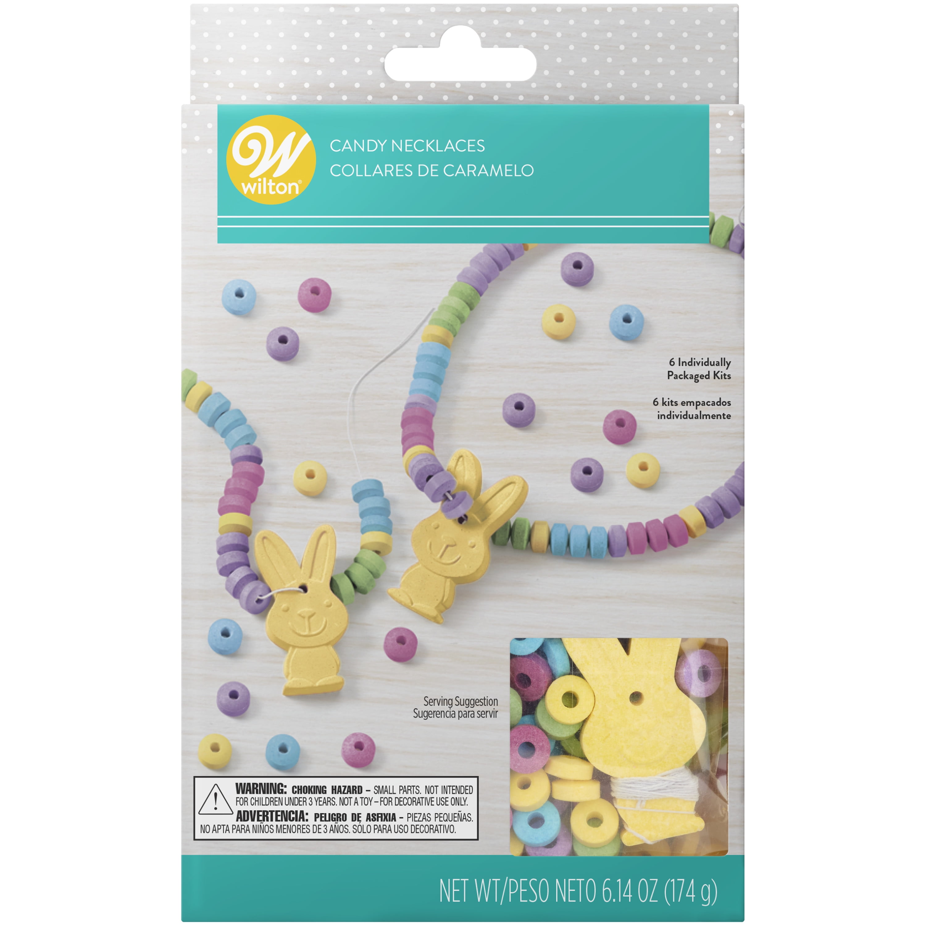 Wilton Easter Bunny Candy Necklace Kit - Walmart.com