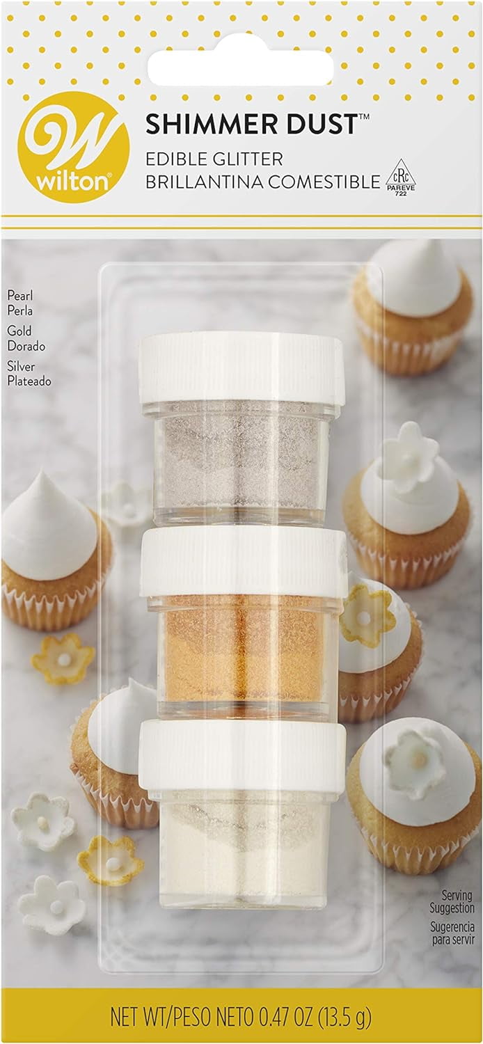 Wilton Elegant Shimmer Dust 3 Count - Walmart.com