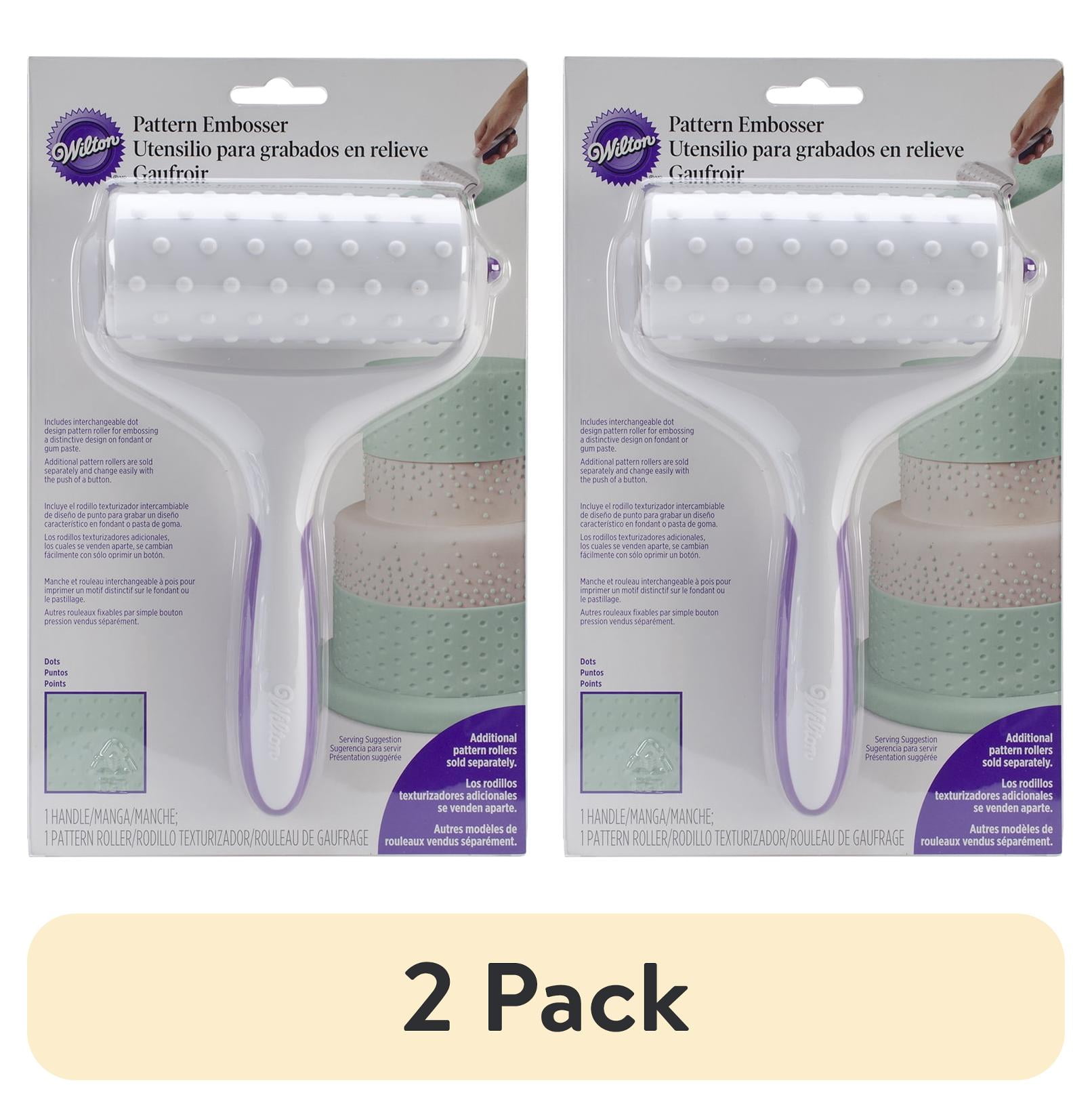 (2 pack) Fondant Pattern Embosser-Dots - Walmart.com