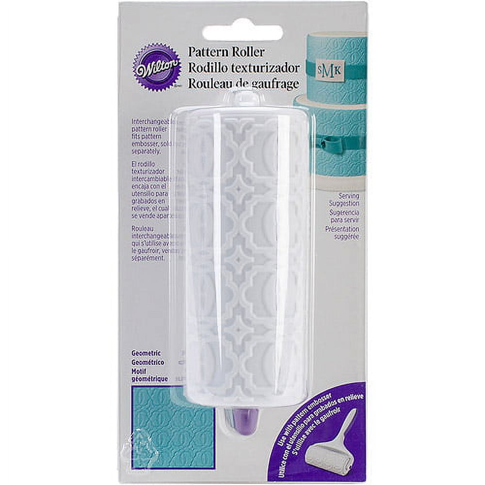 Wilton Fondant Pattern Embosser, Geometric 1907-1343 - Walmart.com